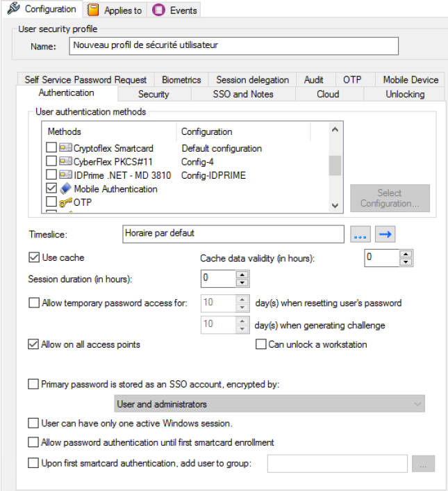 How to authenticate with a mobile device on a Windows PC - Evidian